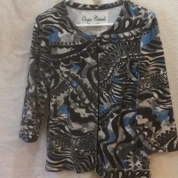 Onque Casuals | Tops | Ladies Lightweight Jacketshirt | Poshmark